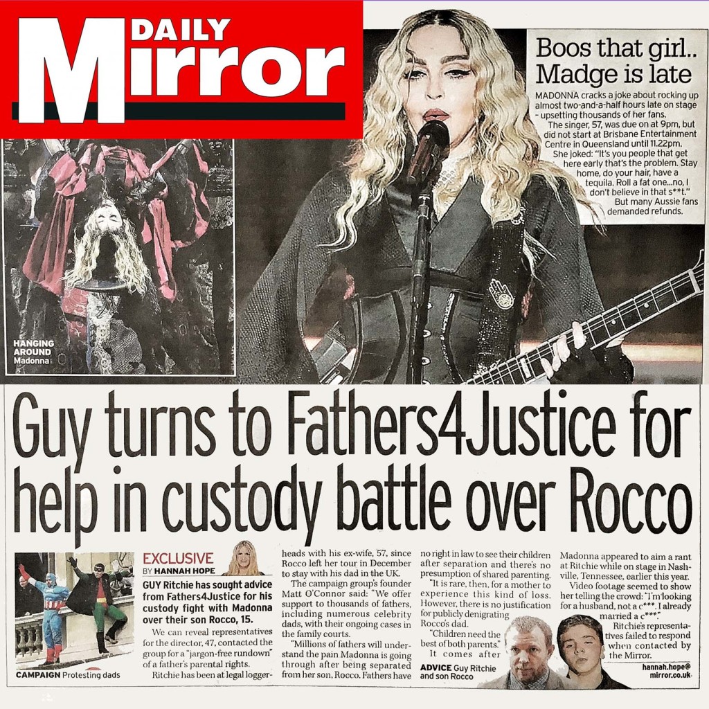 Guy Ritchie asks Fathers4Justice for help in custody battle with ...