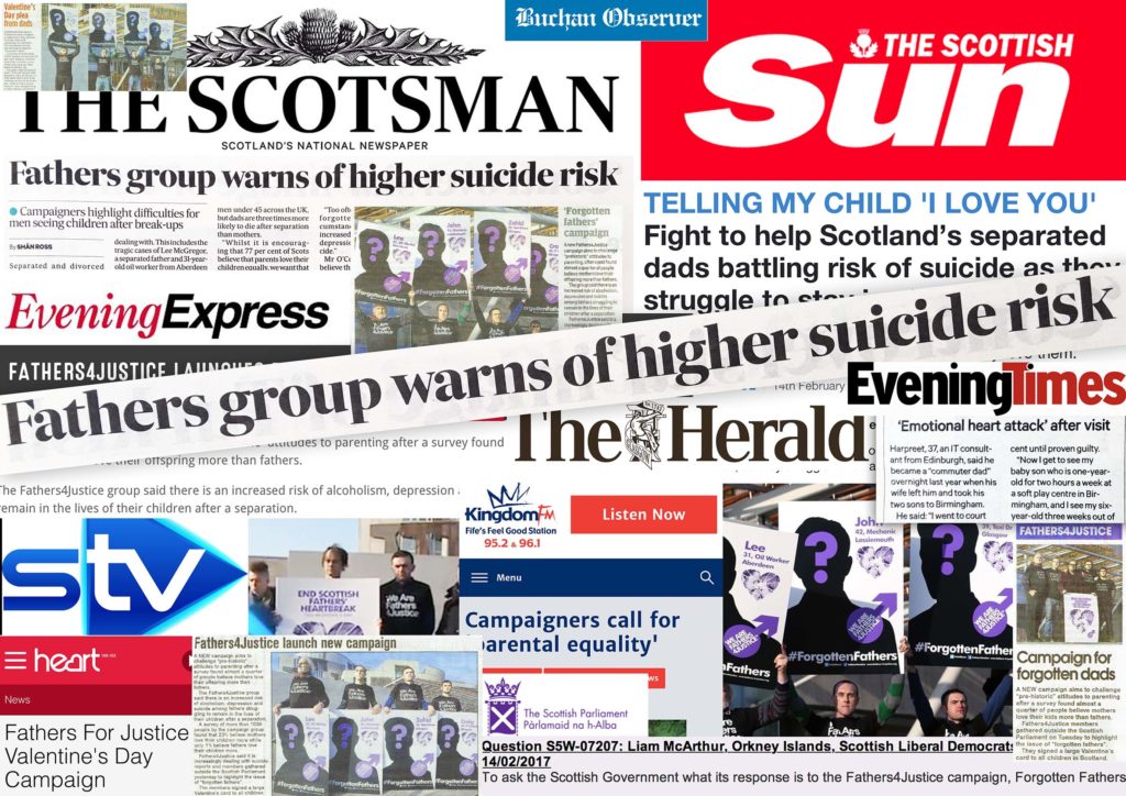 Fathers4Justice launch “Forgotten Fathers” campaign in Scotland - We ...