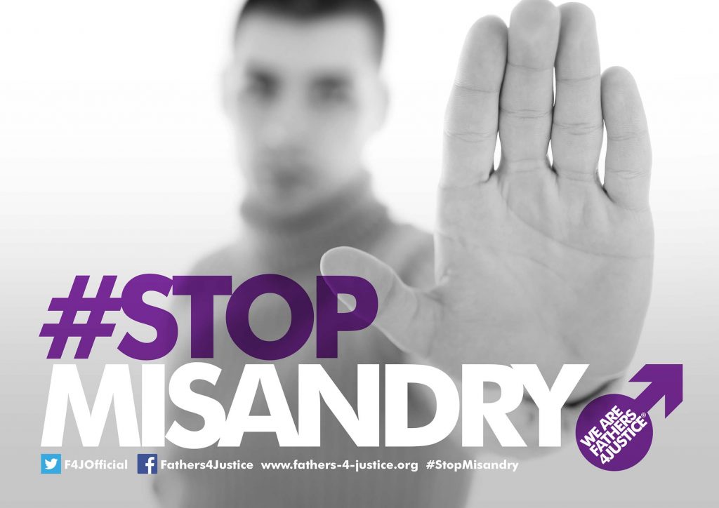 Fathers4Justice calls for all sexist abuse, including misandry, to be ...